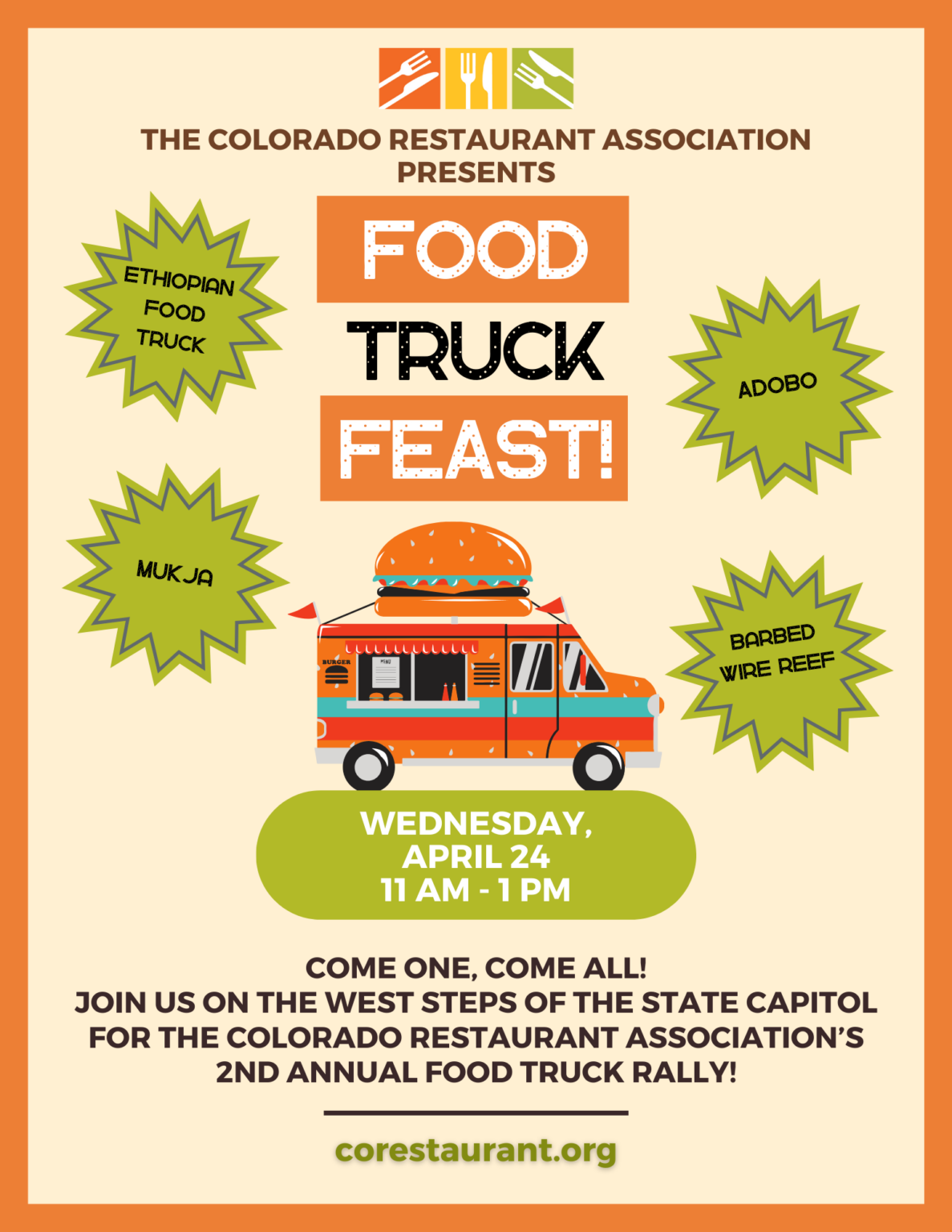 CRA Food Truck Feast - Colorado Restaurant Association